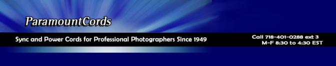 Paramount Cords – Professional Photographic Cords